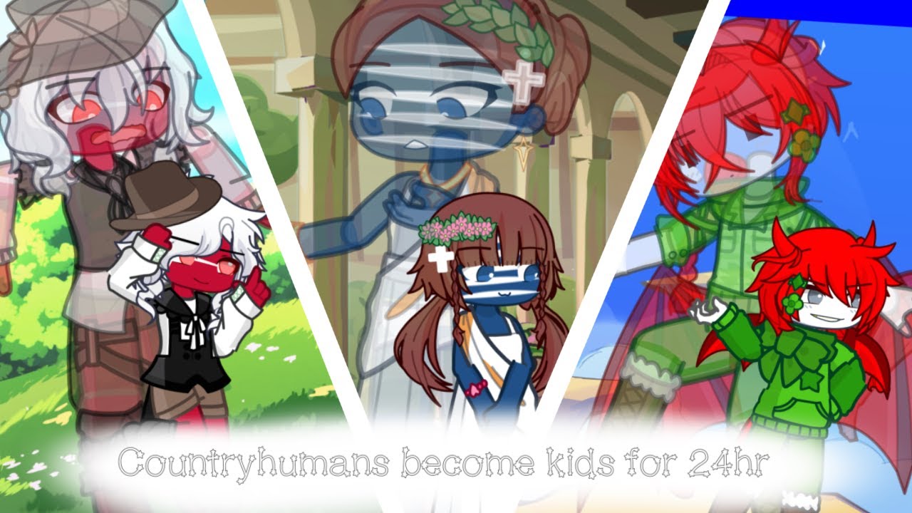 Some Countryhumans become kids for 24hrs || Part 1 - YouTube