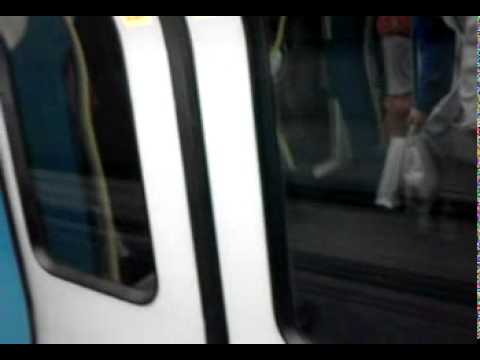 Ride on london underground 1996 stock train - YouTube