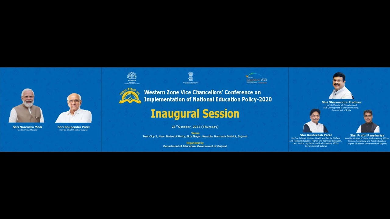 Watch the live coverage - Western zone vice chancellor’s conference on ...