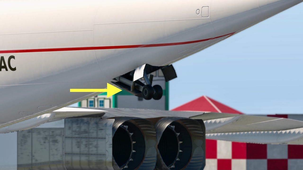 The Weirdest LANDING GEAR - Concorde Plane Design - YouTube