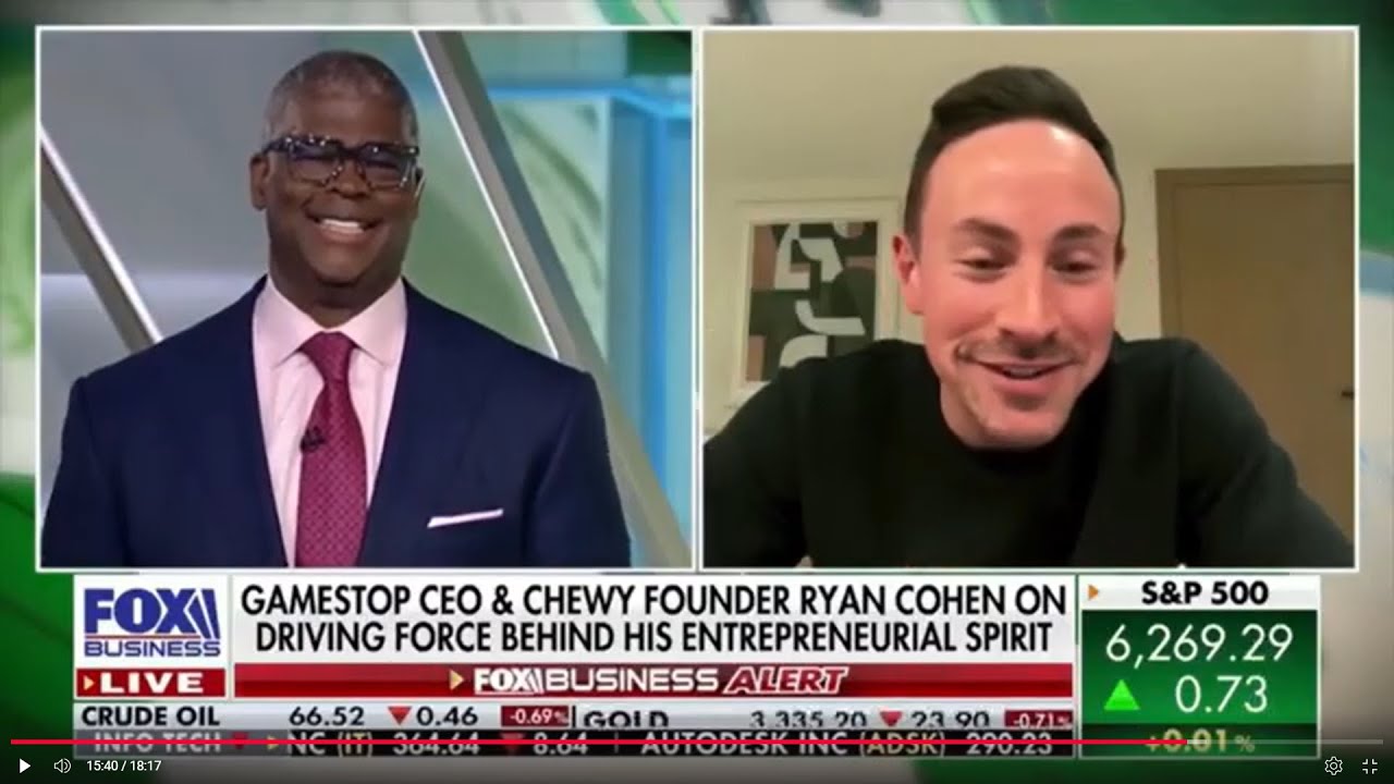 Ryan Cohen GameStop CEO FULL Interview | Making Money with Charles ...