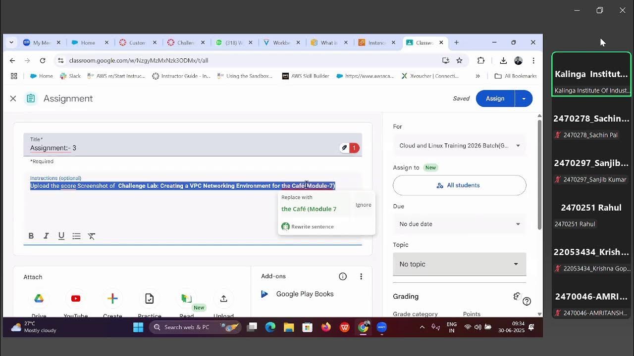 AWS & LINUX| DAY 17 | Challenge (Cafe) lab: Creating a VPC Networking Environment for AWS CLOUD ...