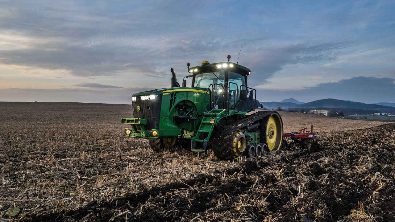New John Deere 8R370 & John Deere 8345RT | January Soil Preparation ...