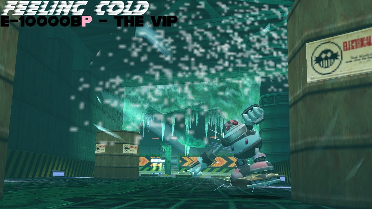 Sonic Riders DX v2.0.1 "Feeling Cold" 4 Laps Ice Factory (E-10000BP ...