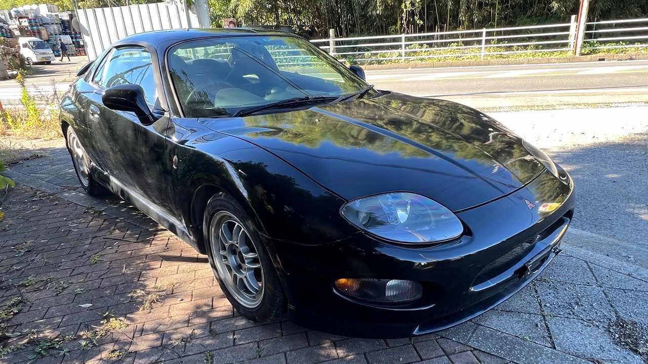 Mitsubishi FTO GR 5F Manual year 1995 DE3A whatsapp+818092016361 - YouTube