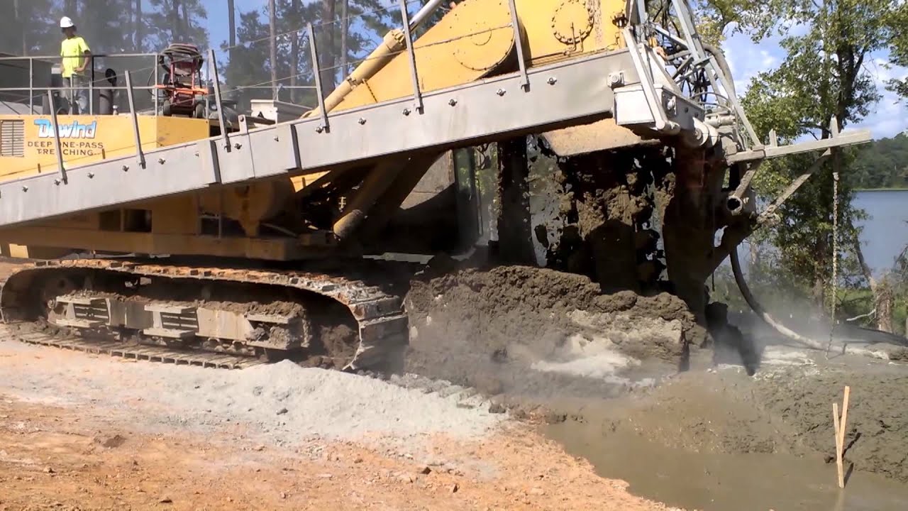Dewind One Pass Trenching - YouTube