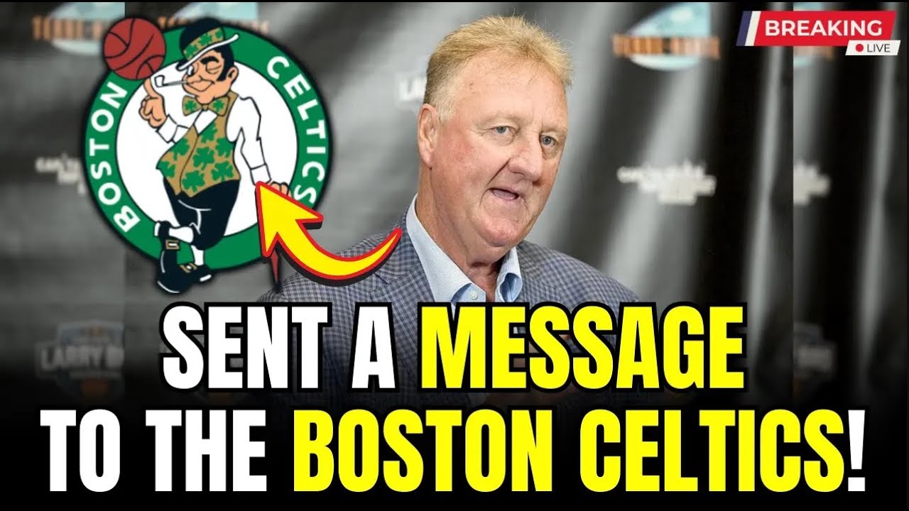 LEGEND Larry Bird Sends POWERFUL MESSAGE to Current Squad | Boston ...