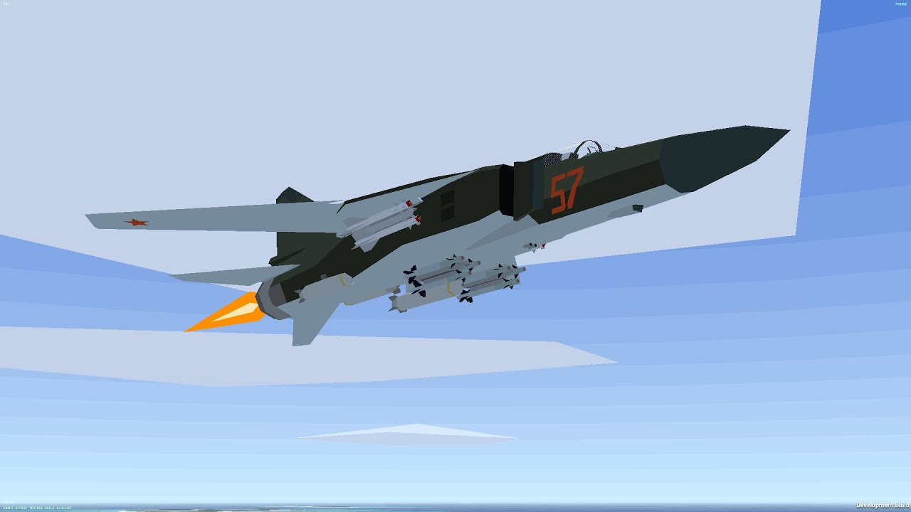 TCA - Cold War Mod - MiG-27 Manual Swing Wing + extra hardpoint - YouTube