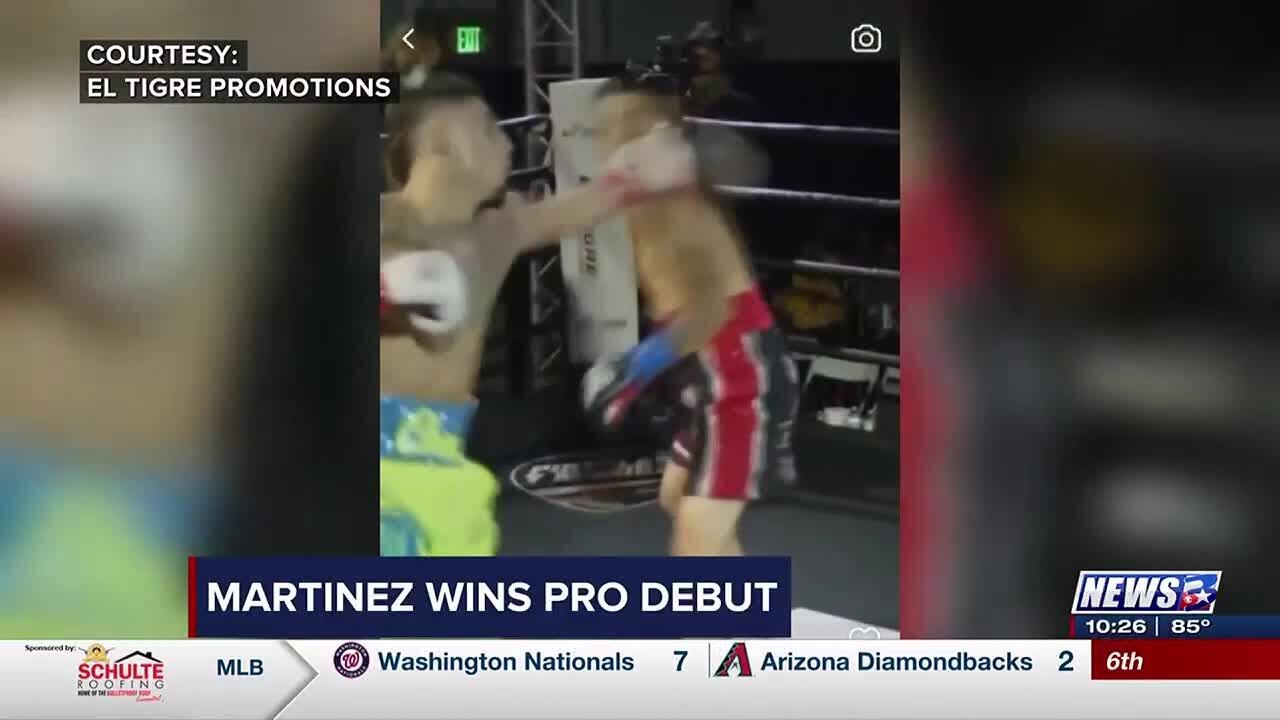 Bryan Boxing’s Chase ‘Greatness’ Martinez wins professional debut - YouTube