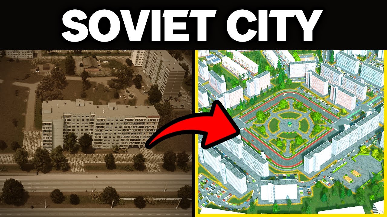 i used SOVIET designs to make a PERFECT city - YouTube