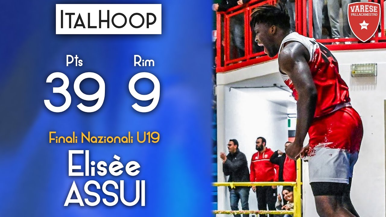 Elisèe Assui - Finali Nazionali U19 2024 - TOP SCORER 3° giornata - YouTube