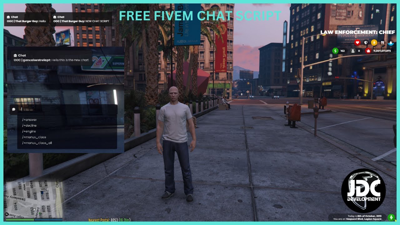 *FREE* QB-Core Chat Script | FiveM Tutorial 2025 | FiveM Roleplay ...