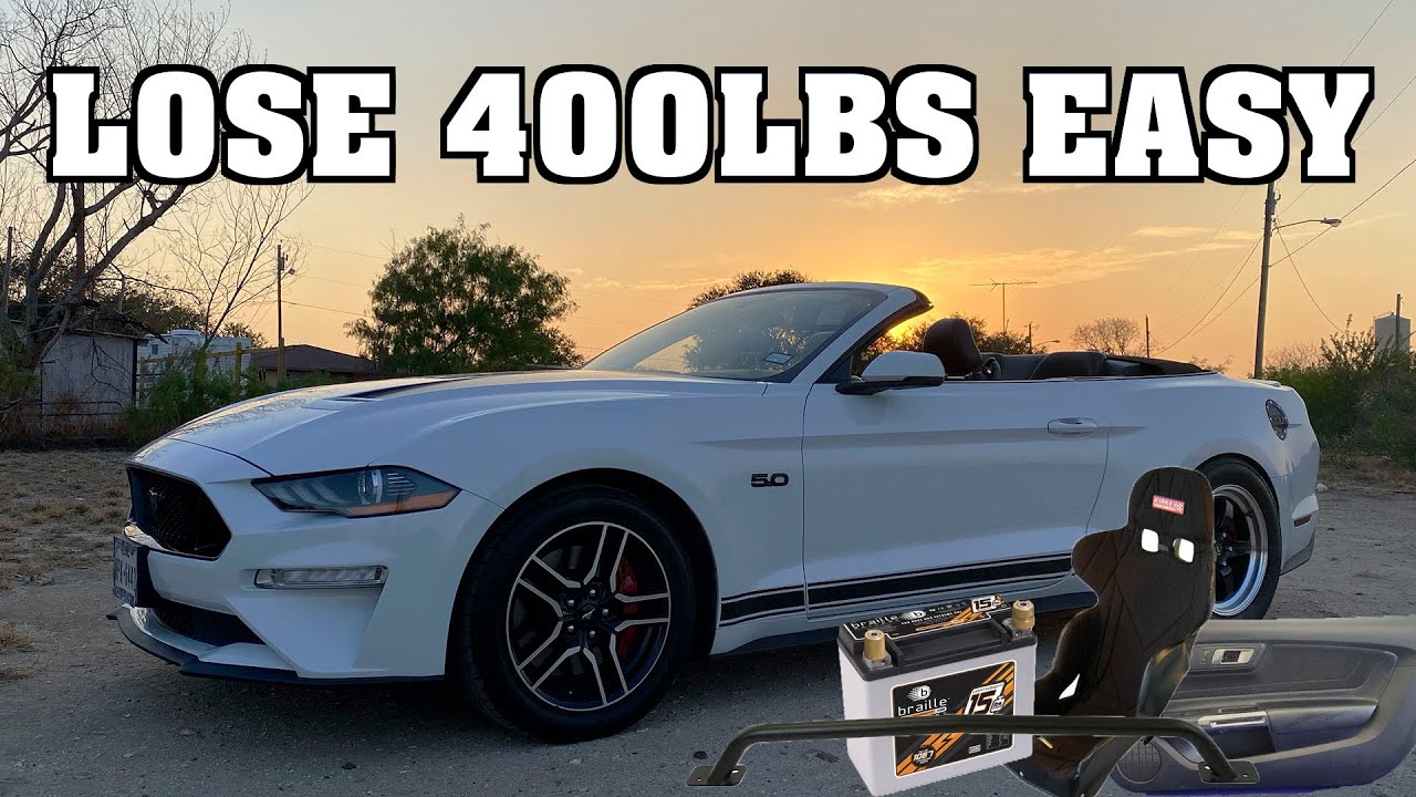 Weight Reduction Tips for Your Mustang: How to Reduce Weight on the ...