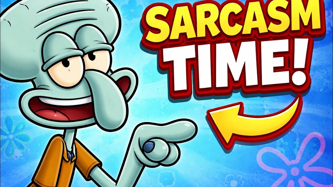 SQUIDWARD'S MOST SARCASTIC MOMENTS - YouTube