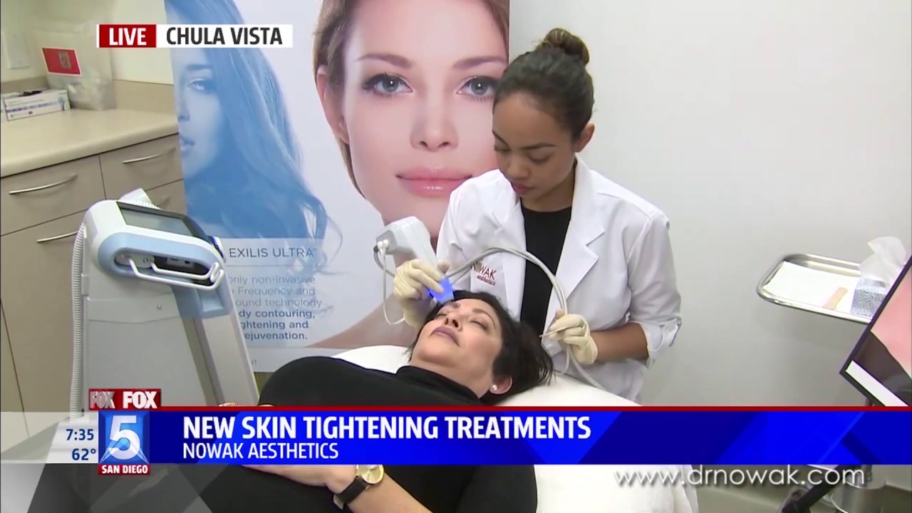New Skin Tightening Treatment Exilis Ultra Face - YouTube