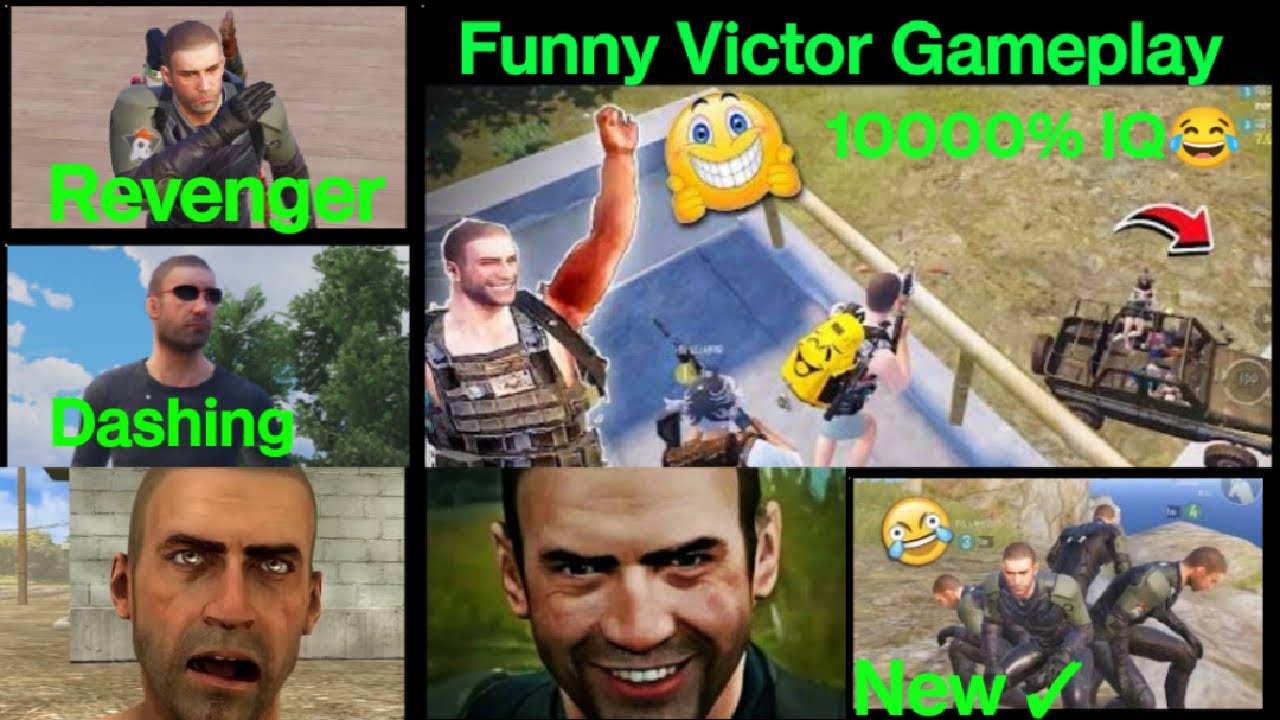 BGMI Victor Funny Gameplay with 1000% IQ level #bgmi #tipsandtricks ...