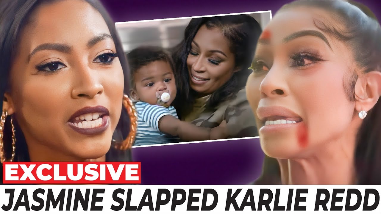 Jasmine Slapped Karlie Redd After Karlie Post Her Baby Pictures On Social Media...! - YouTube