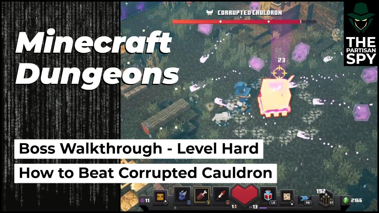 How to Beat the Corrupted Cauldron Boss | Soggy Swamp Mission ...