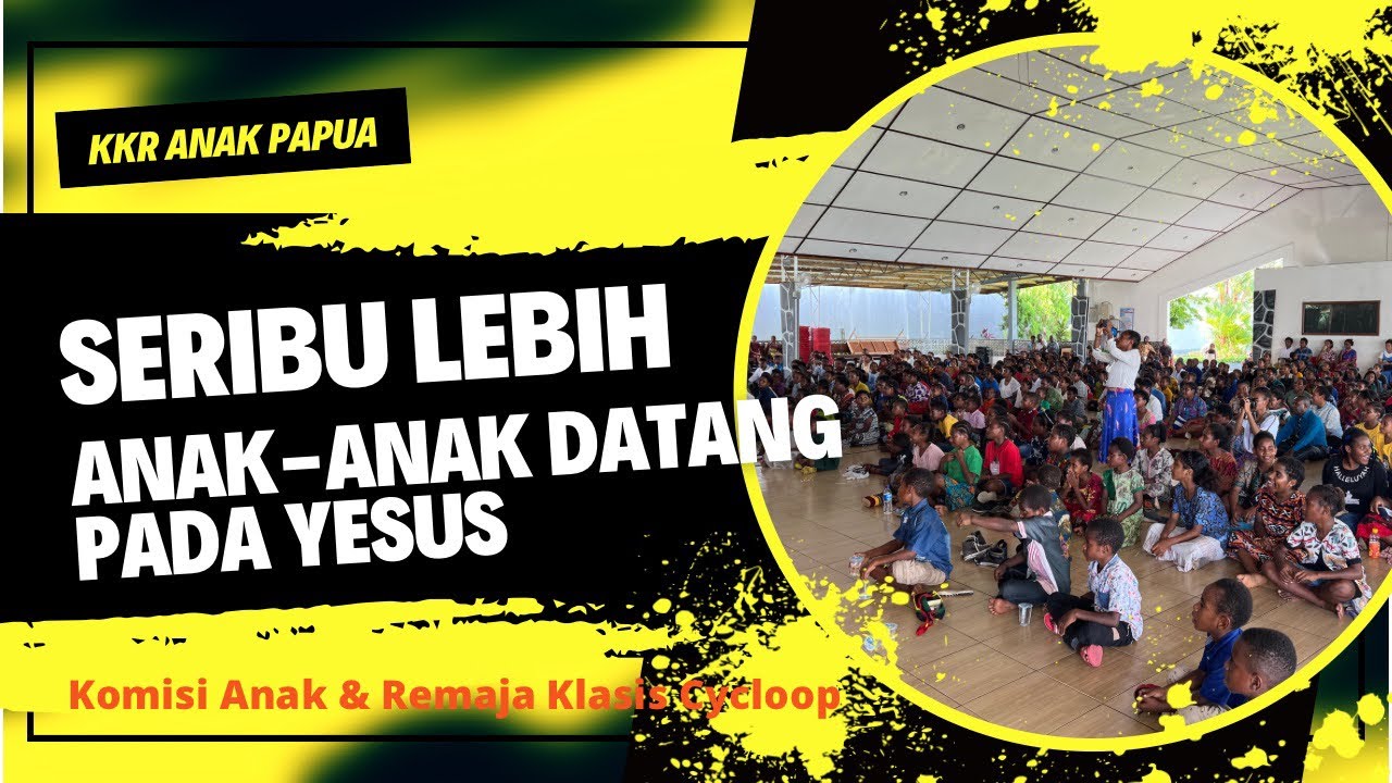 Selamatkan Generasi | 1000 lebih anak-anak datang pada Yesus | KKR ANAK ...