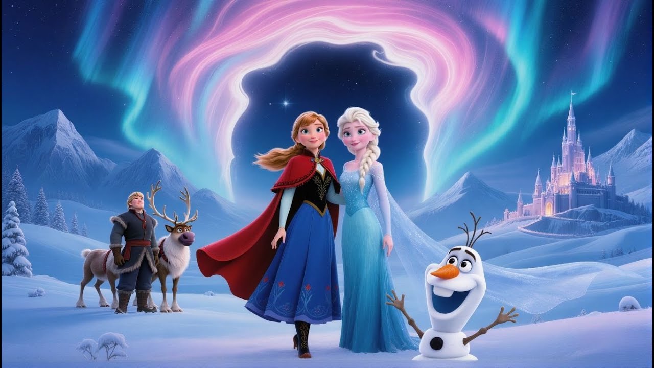 Frozen: La Aurora que Abrió un Portal en el Cielo ️ Historia Infantil ...