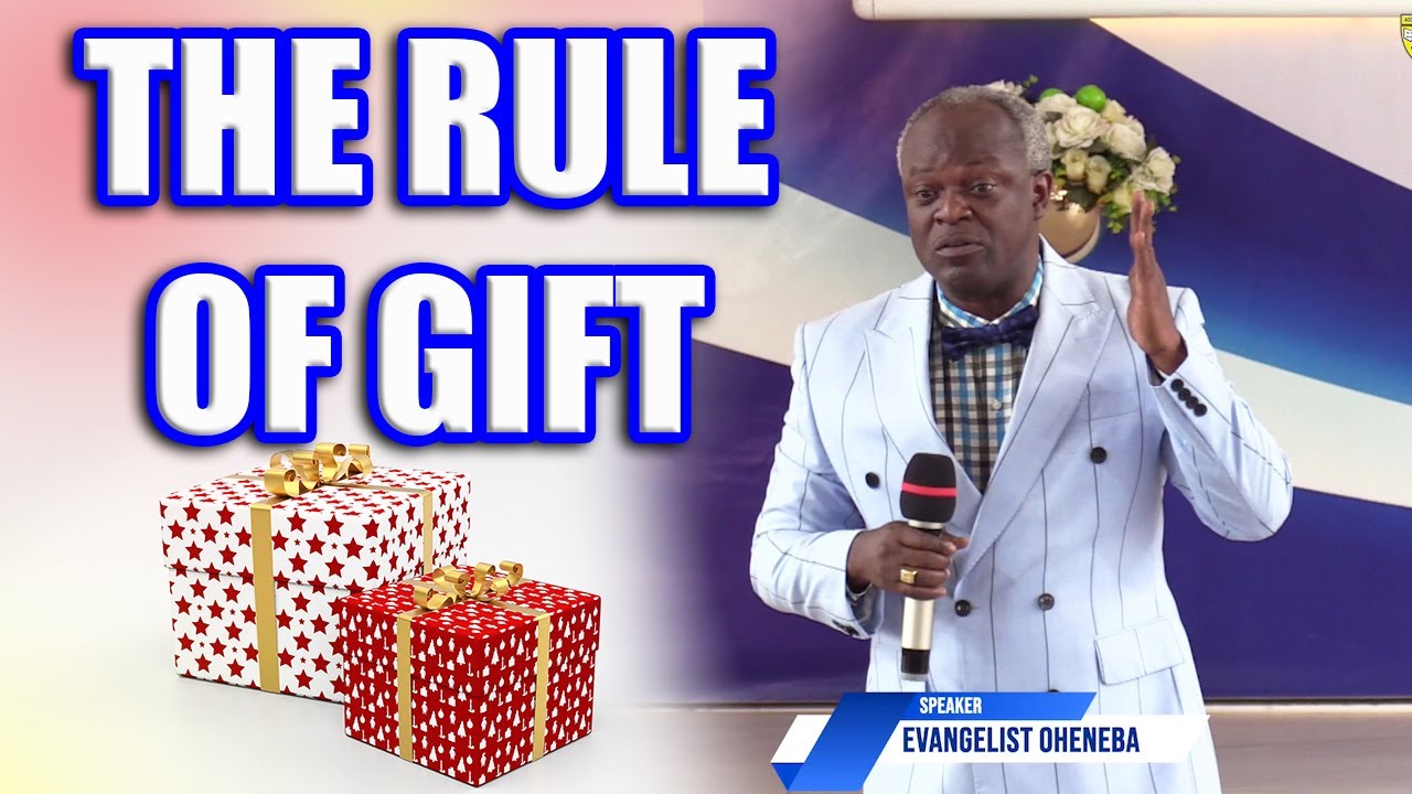 THE RULE OF GIFT by Evangelist Oheneba | Pastor's Appreciation @ Light ...