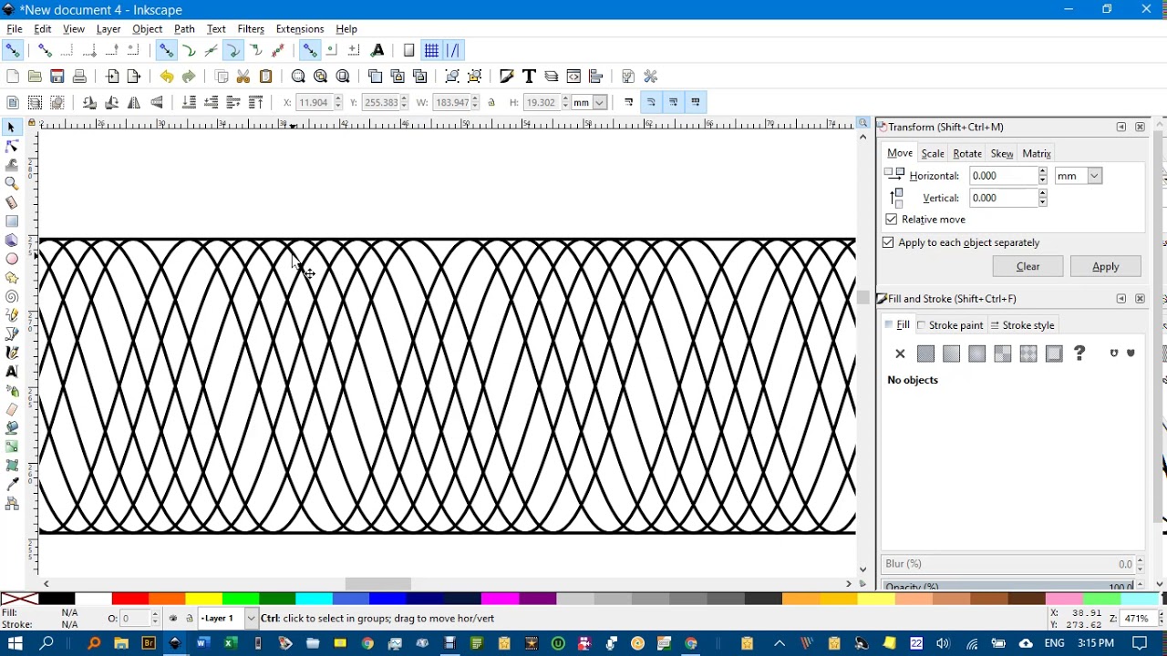 Guilloche extension for Inkscape - fancy borders - YouTube