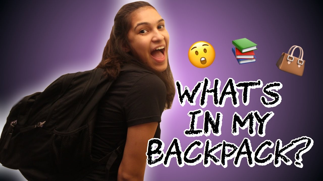 What's in my backpack? | Emily - YouTube