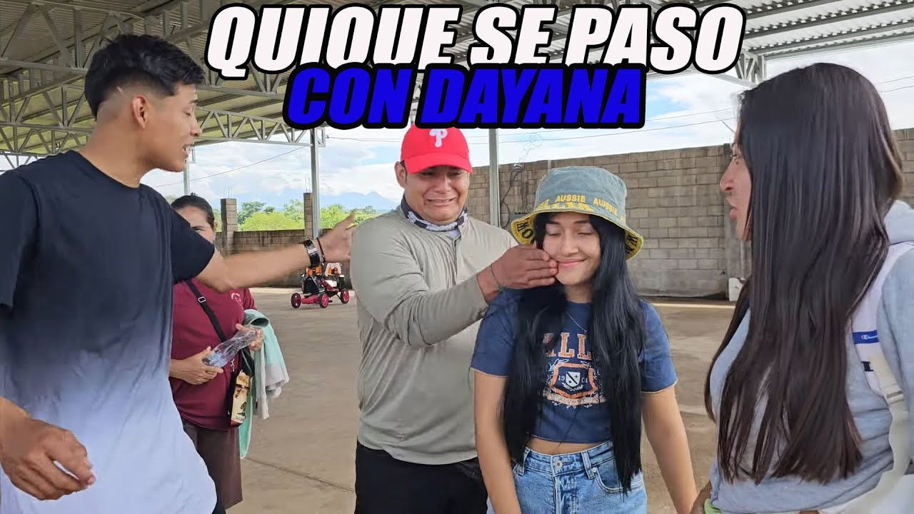 Imperdonable💥Quique le da una cachetada a Dayana por esta razón. - YouTube