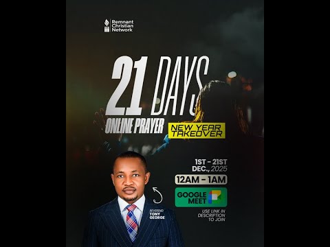 RCN GLOBAL ONLINE PRAYER SUMMIT - DAY 6 - YouTube