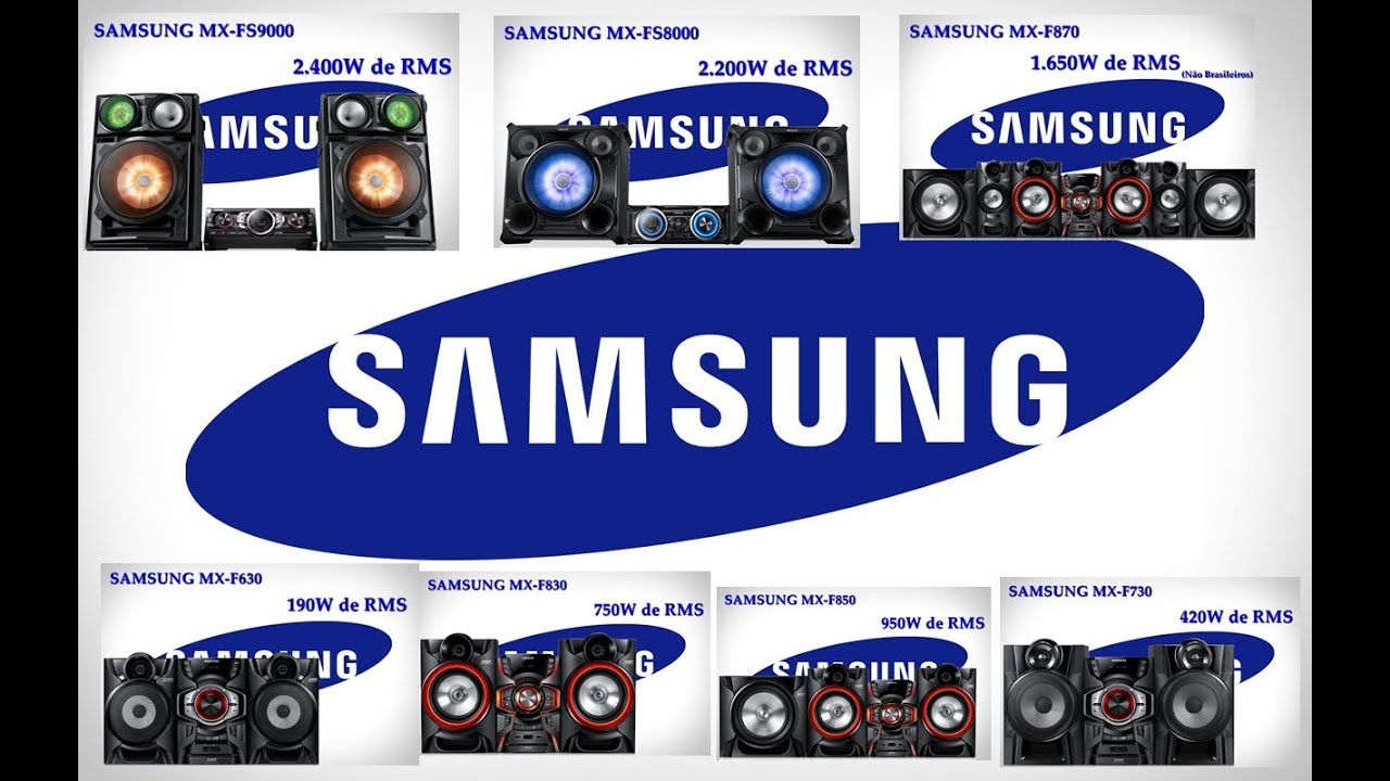 Lançamento 2013 Mini System Samsung ((Linha MX-F))) - YouTube