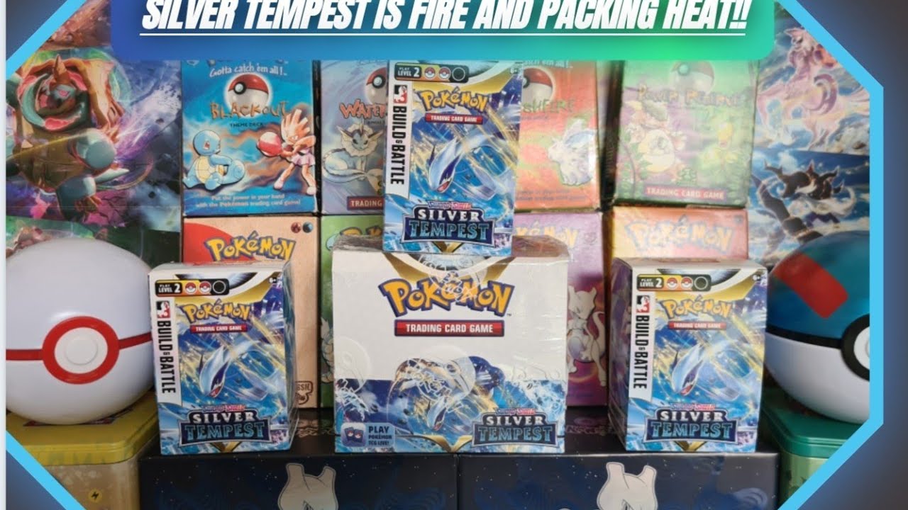 NEW: Silver Tempest Booster Box Opening - YouTube