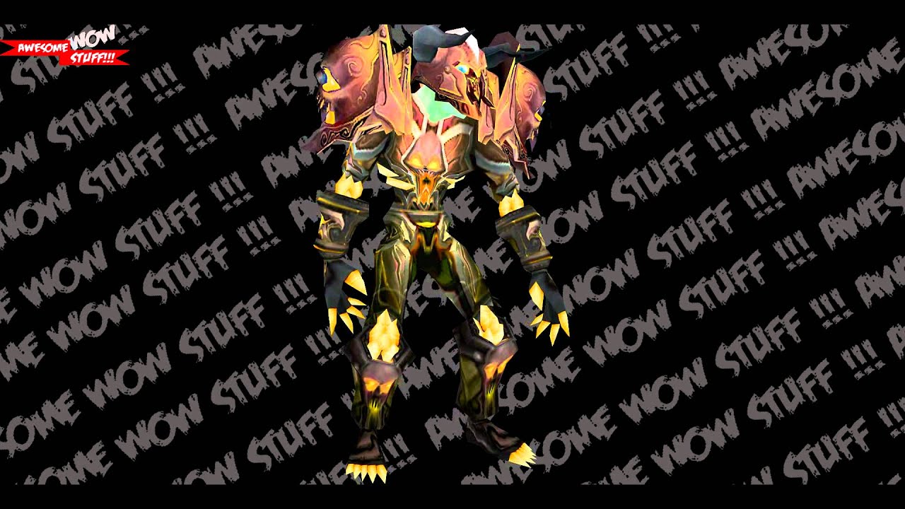 WoW Tier 7 - Warrior (Undead) HD - YouTube