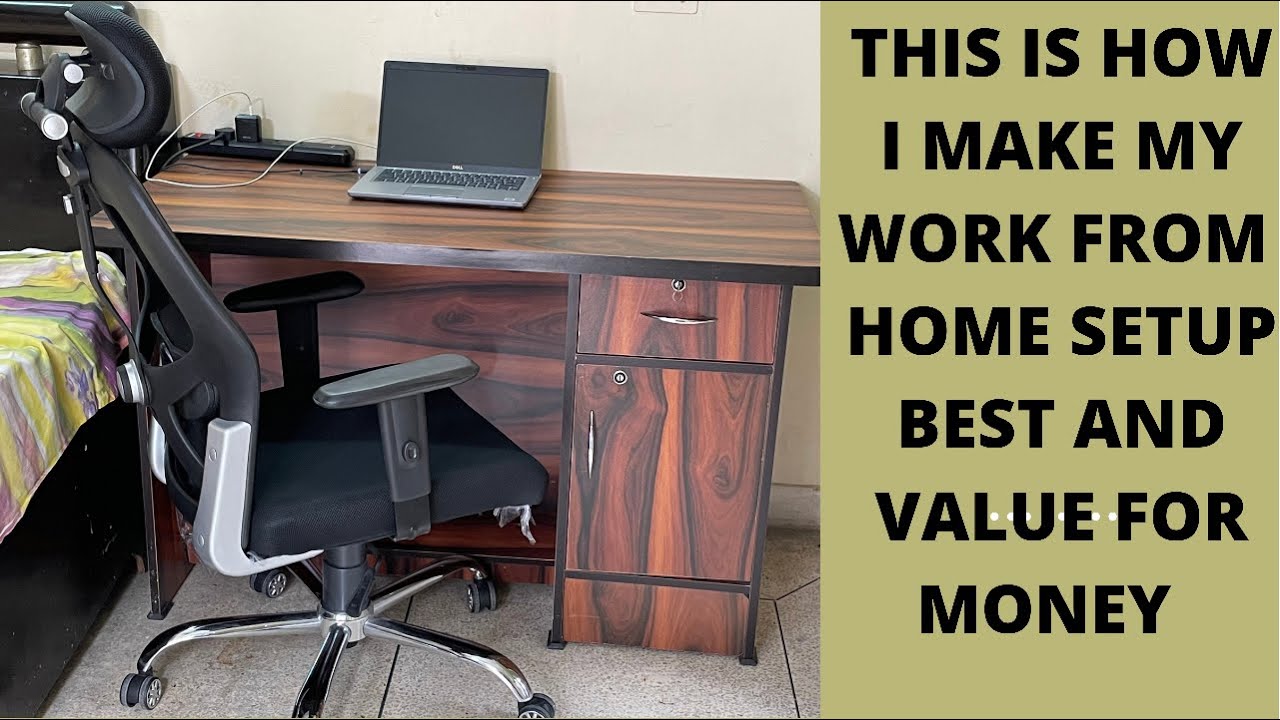 Best Budget setup for WFH| Work from home setup in India - YouTube