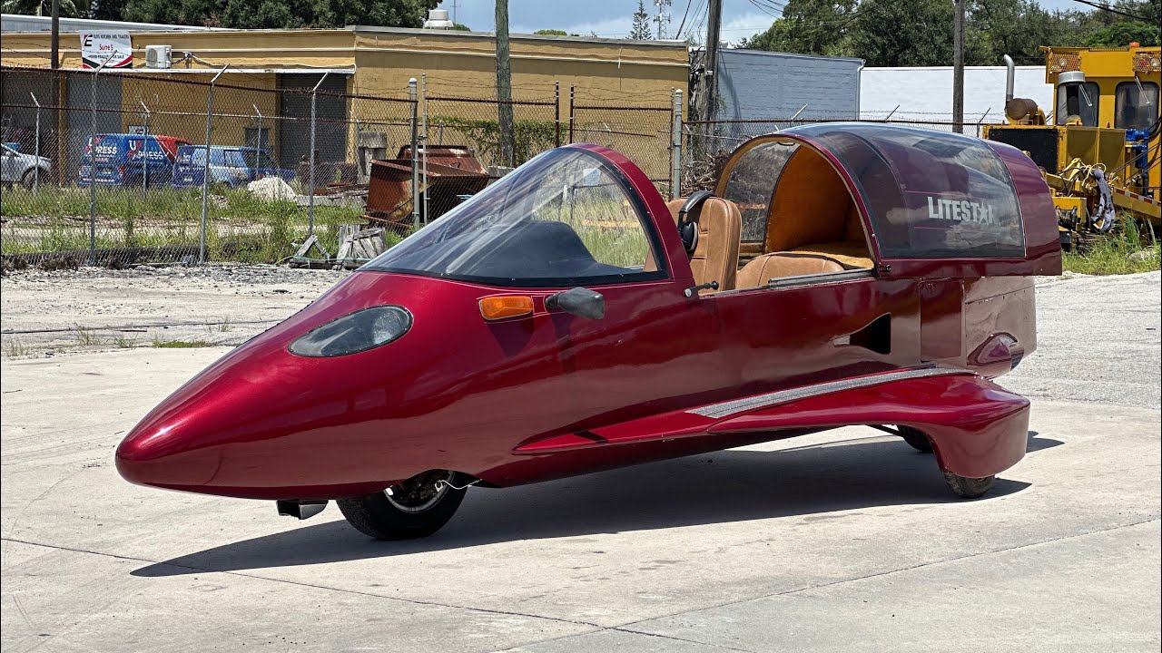 1983 Scranton Litestar Autocycle - YouTube