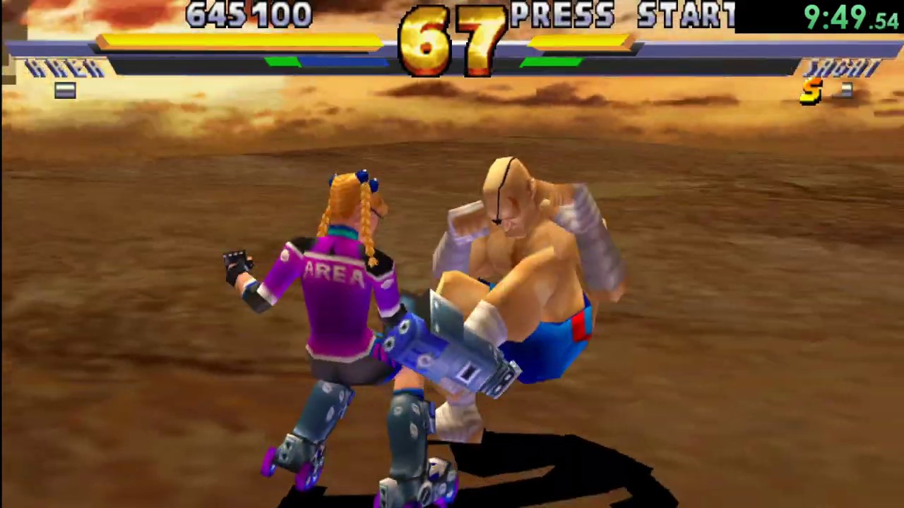 [Speedrun] Street Fighter EX2 Plus (Ps1) - Area - 12:40 (WR Area) - YouTube