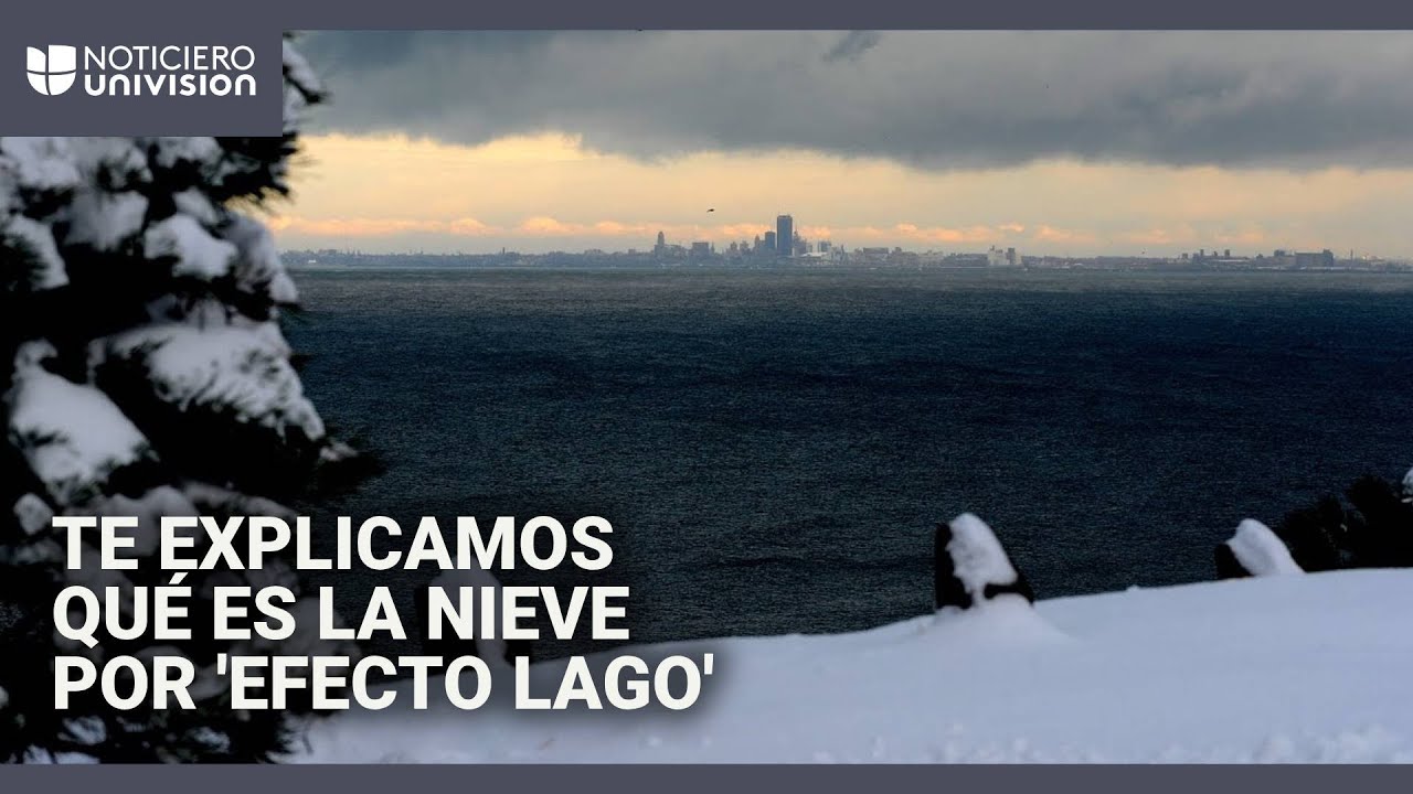 ¿Qué es la nieve por 'efecto lago'? Te explicamos en qué consiste este ...