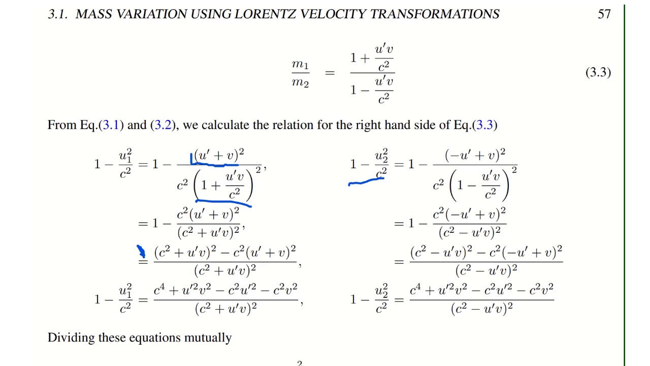 Mass Variation - YouTube