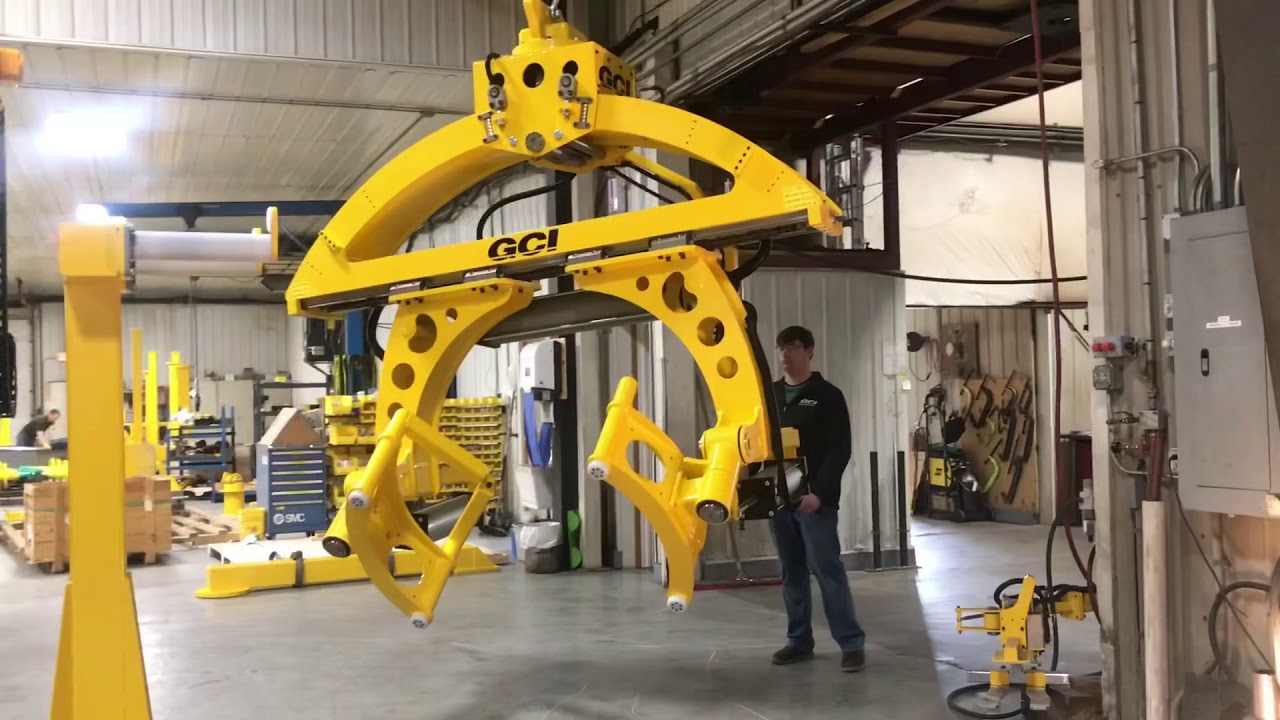 Impressive GCI End of Hook Wheel Gripper Manipulator - YouTube