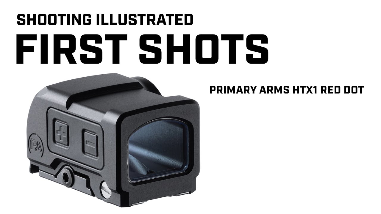 First Shots: Primary Arms HTX1 Red Dot Sight - YouTube