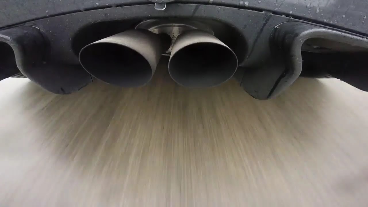 Mini GP2 Exhaust Pops and Bangs - YouTube