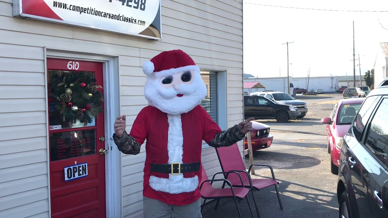 Southern Santa visits Competition Cars and Classics! Car dealership ad ...