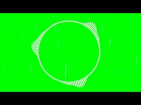 Audio Spectrum Visualizer Green Screen 4K | #54 - YouTube