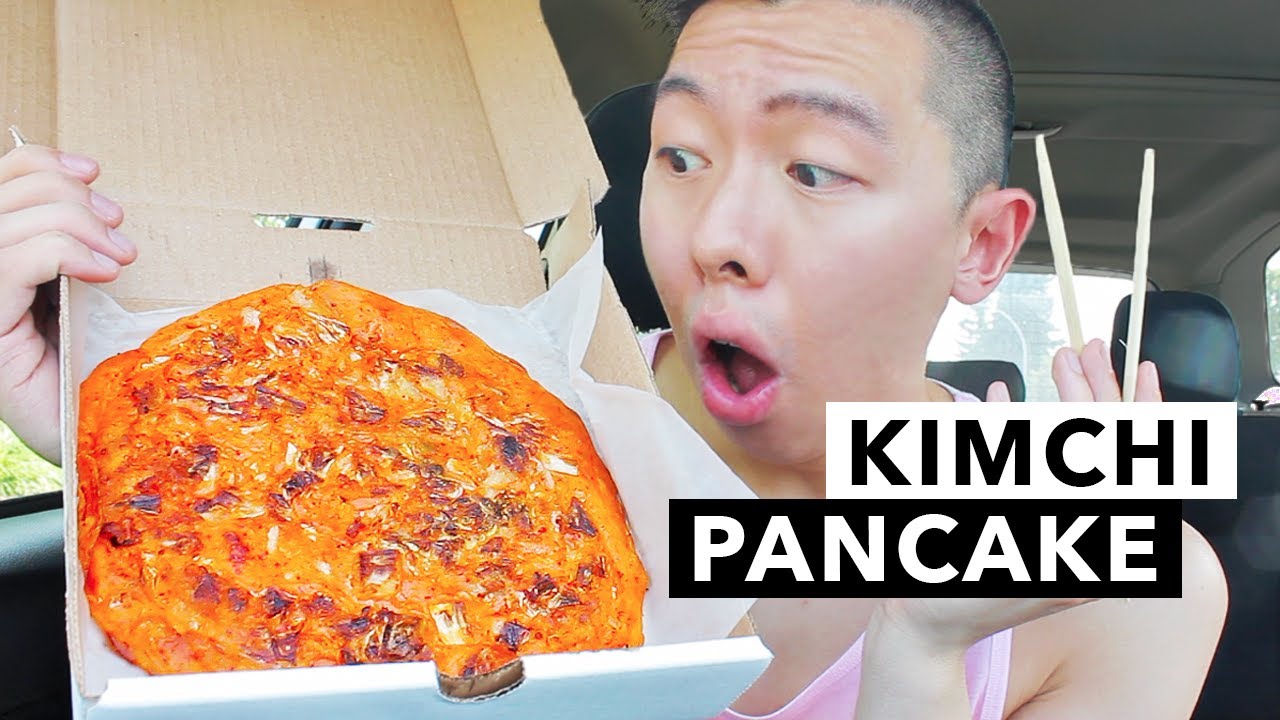 KIMCHI PANCAKE MUKBANG (김치전/Kimchijeon) | Korean Eating Show - YouTube