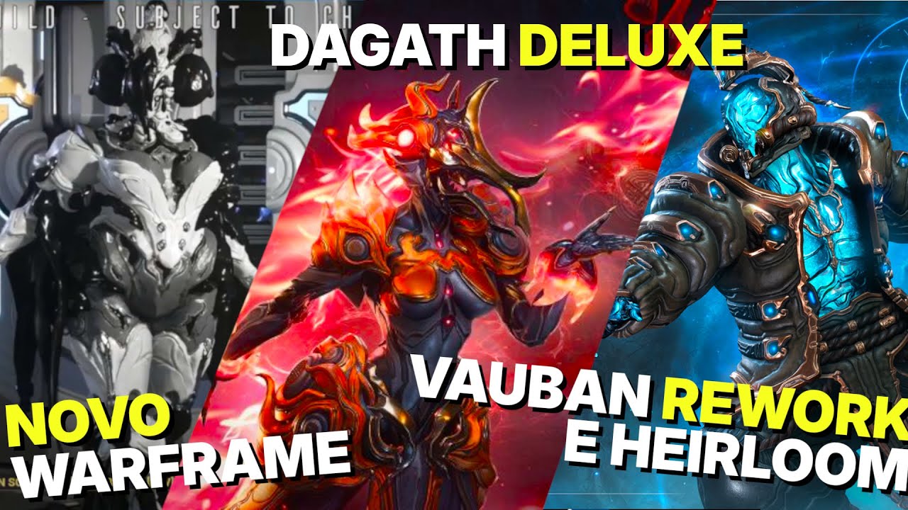 RESUMÃO da Devstream 192 | NOVO Warframe, REWORK e HEIRLOOM do Vauban e ...