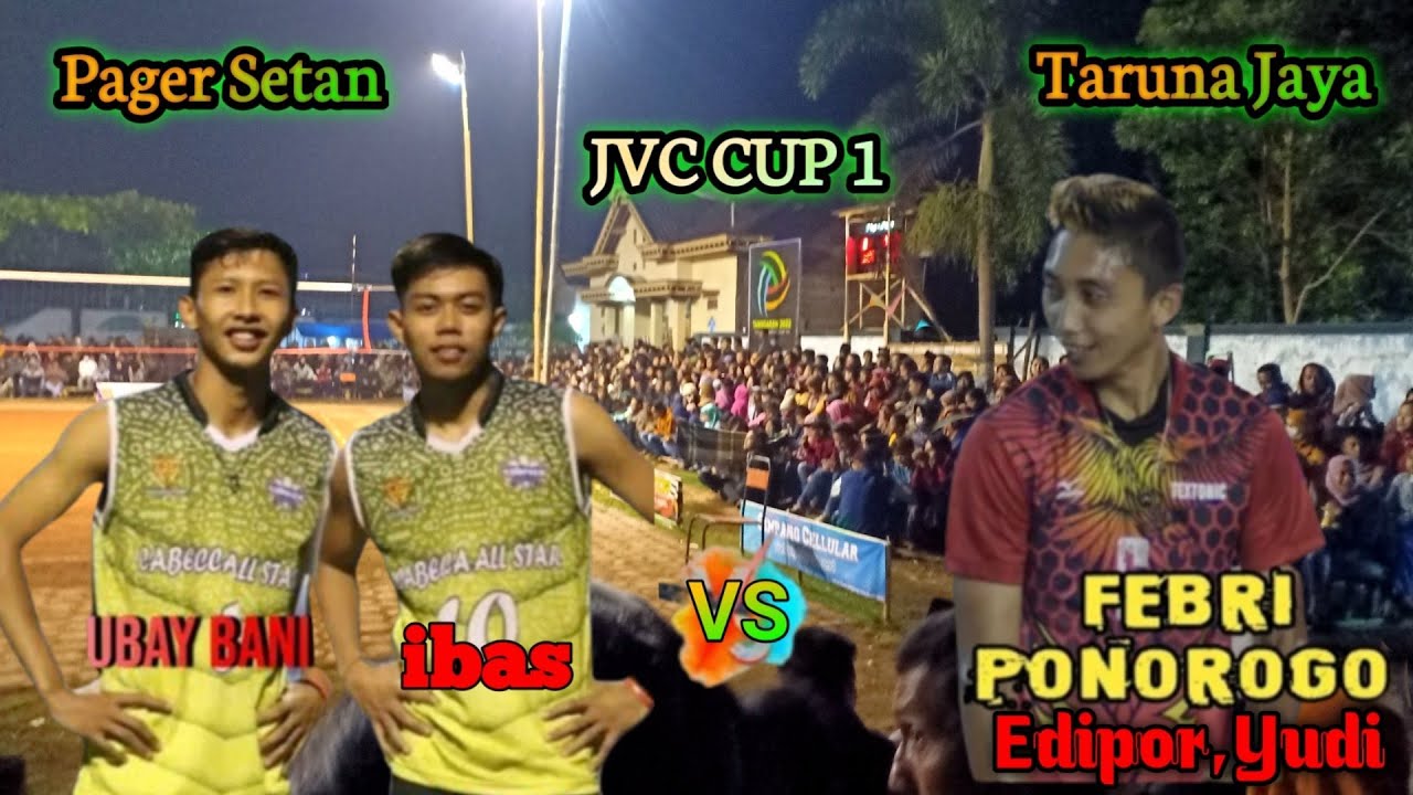 UBAY,IBAS,TOPIK VS FEBRY,YUDI,EDY - jvc cup 1 - YouTube