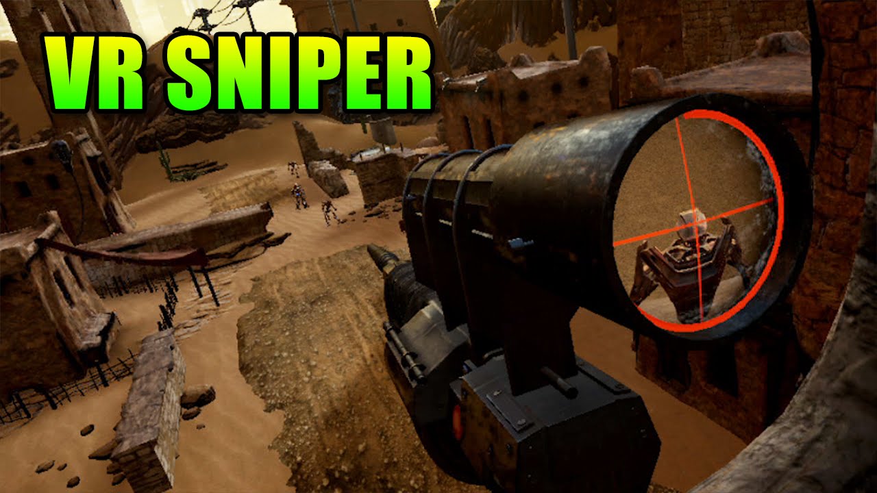 VR Sniper - Is Sniping In Virtual Reality Fun? | HTC Vive The Nest ...