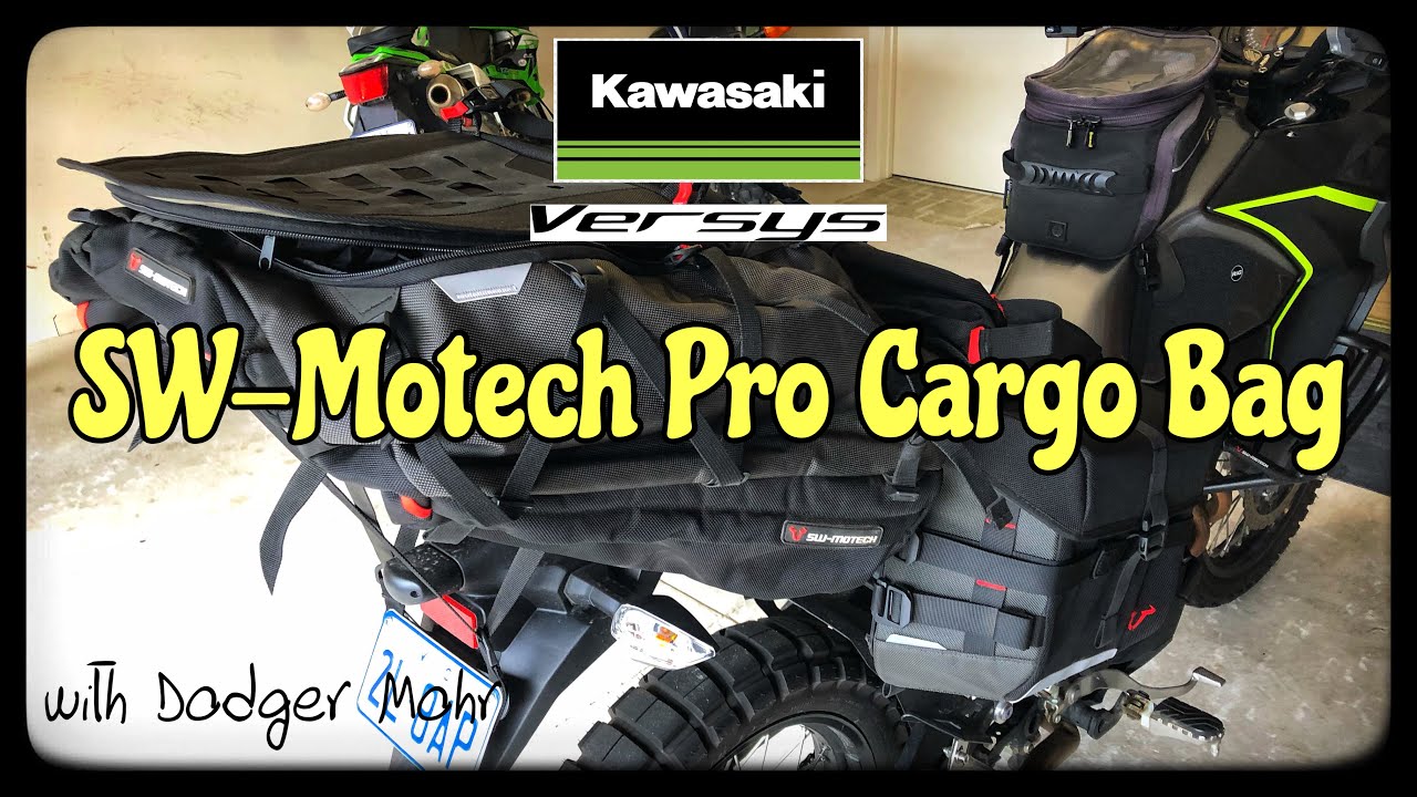 SW-Motech Pro Cargo Bag - Kawasaki Versys x300 - YouTube
