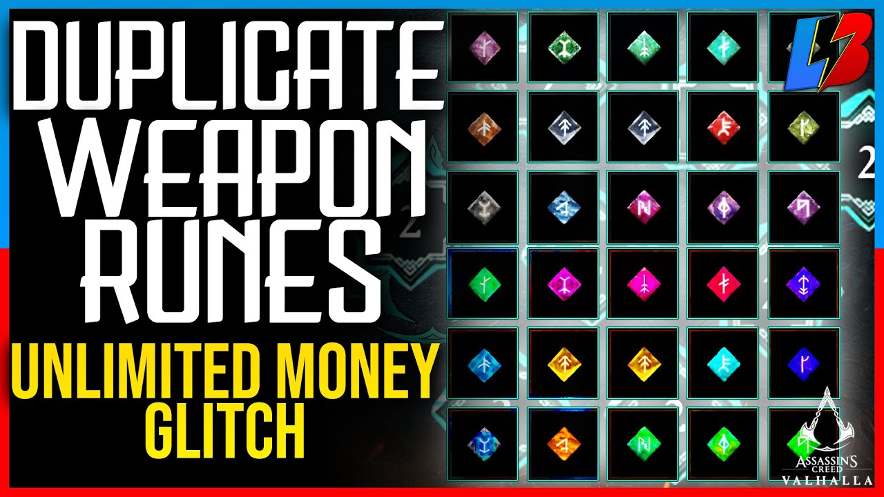 HOW TO DUPLICATE WEAPON RUNES Assassin's Creed Valhalla Rune Glitch ...