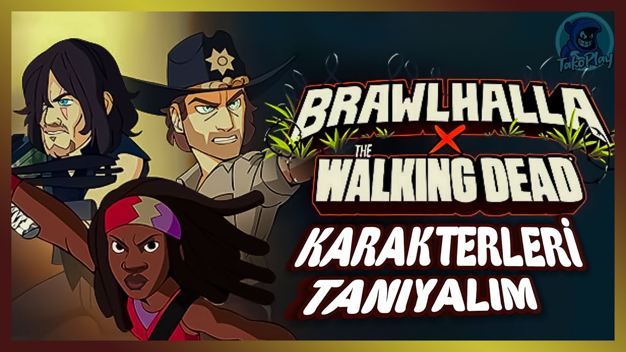 Walking Dead Karakterleri ile BRAWLHALLA Oynamak - YouTube