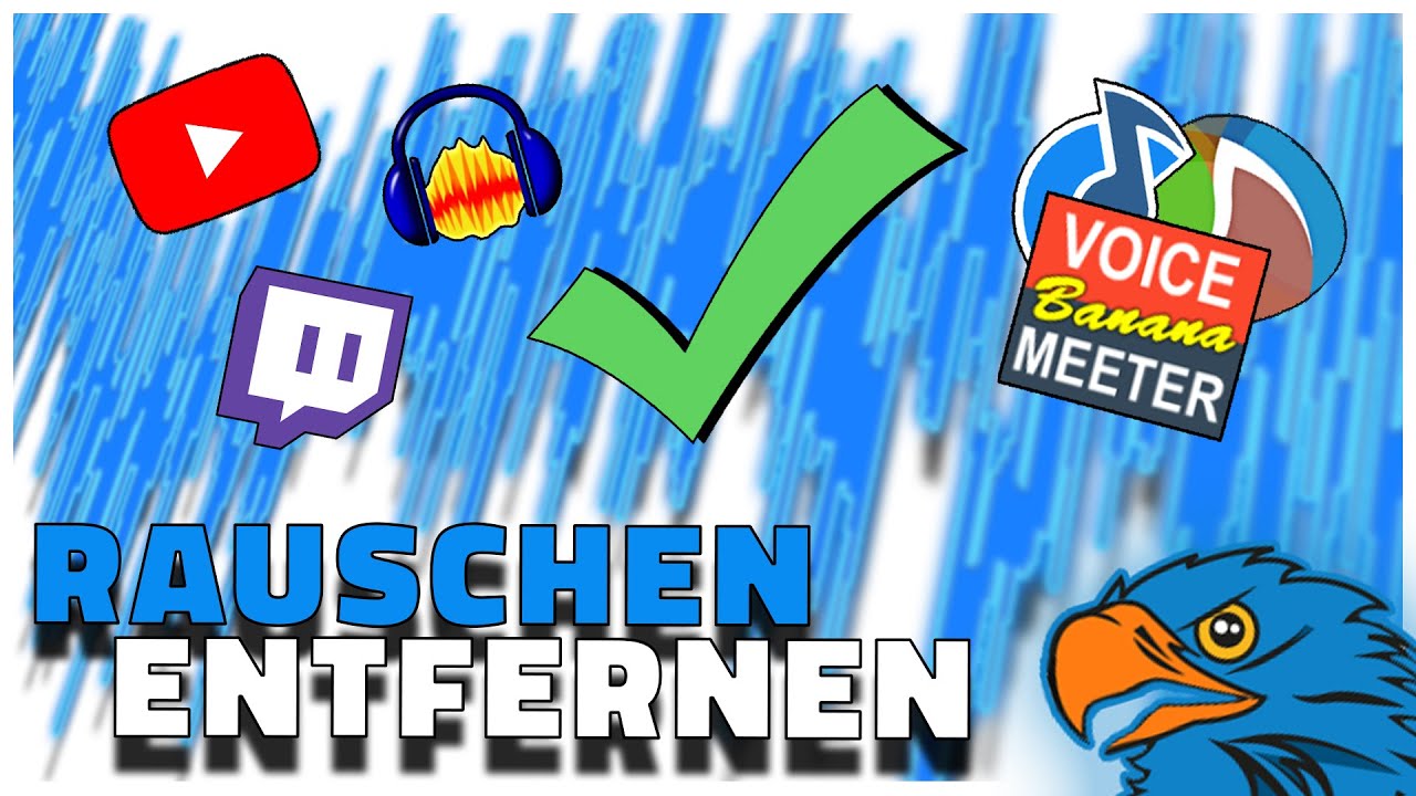 [How To] #Rauschen #kostenlos und einfach entfernen 🦅 Tutorial für ...